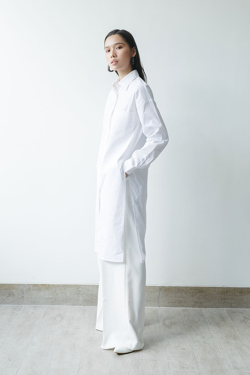 White Megara Pants (HARI) - Day and Night