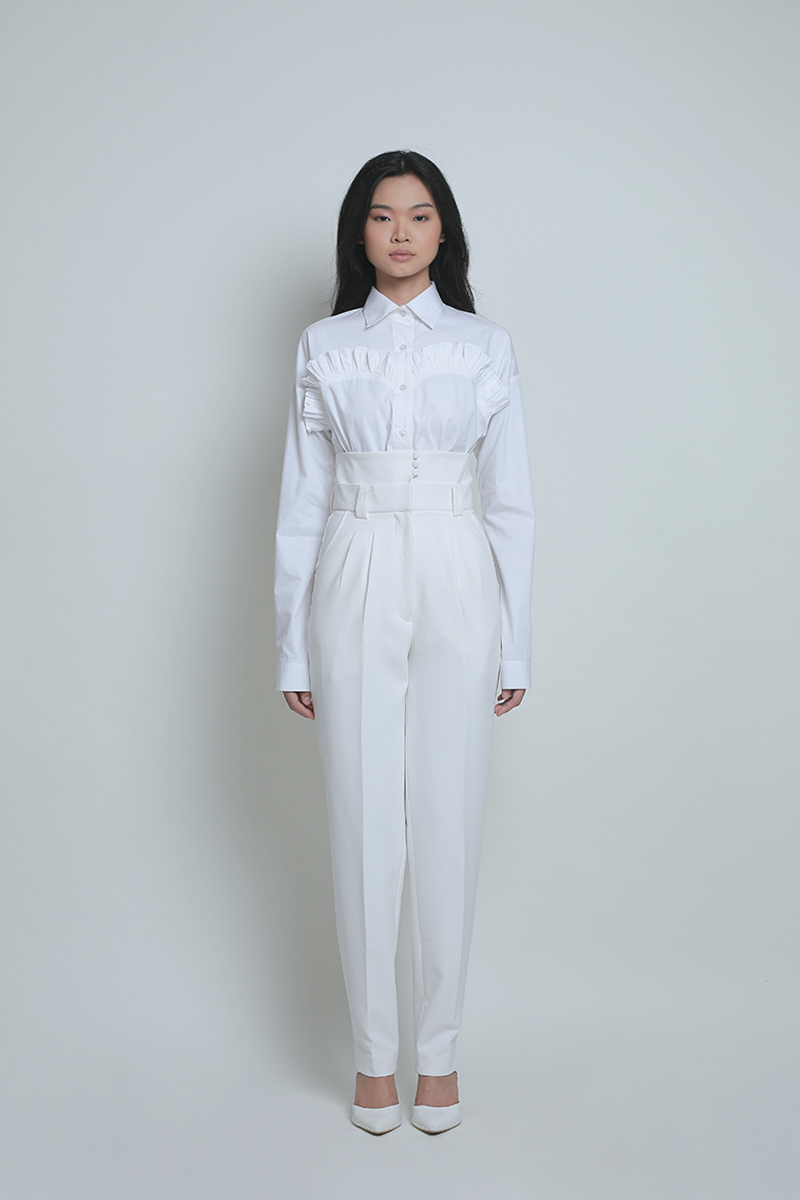 White Joshua Pants - Day and Night