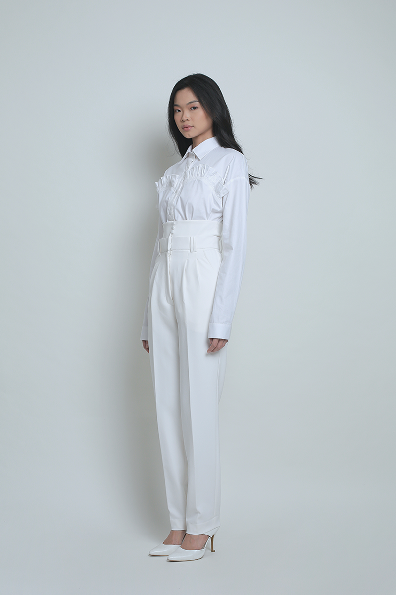 White Joshua Pants - Day and Night