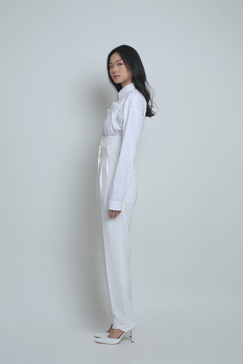 White Joshua Pants - Day and Night