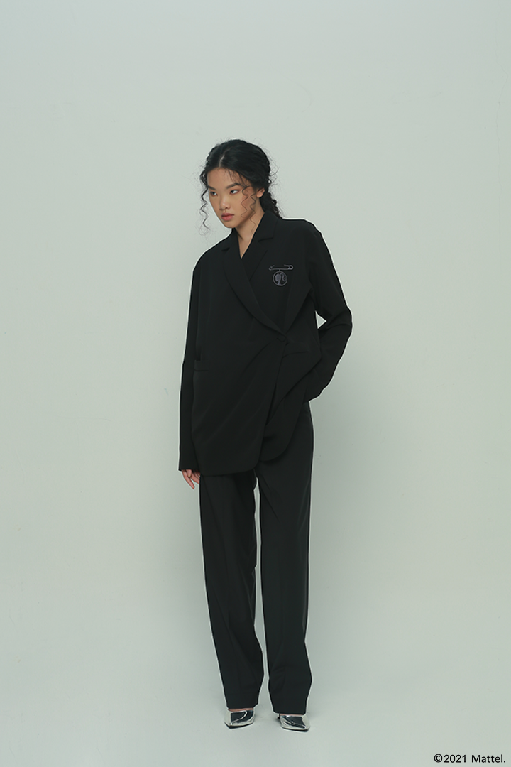 Barbie®️ Black Robert Jacket - Day and Night