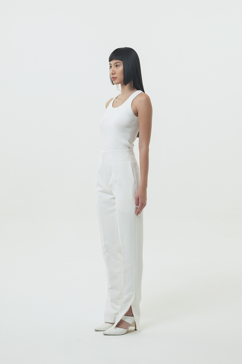 White Eleven Pants - Day and Night